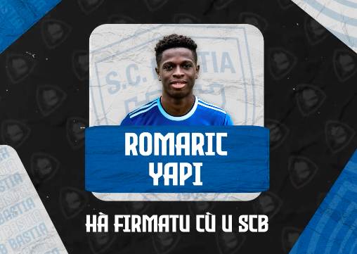 Ligue 2 : Romaric Yapi rejoint le Sporting Club de Bastia pour 3 saisons